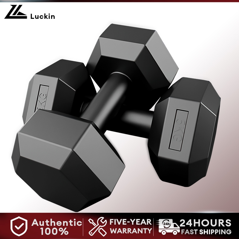 Dumbell Hexagon Set 2KG/3KG/5KG Dumbbell Gym Fitness Exercise Workout ...