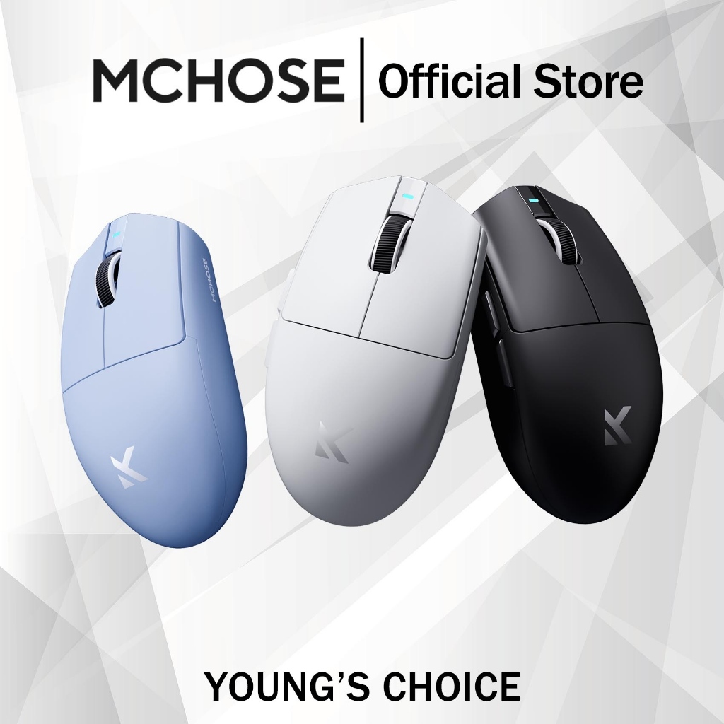 MCHOSE G3V2 PAW3311/3395 Dual 8K High-Performance Wireless Gaming Mouse ...