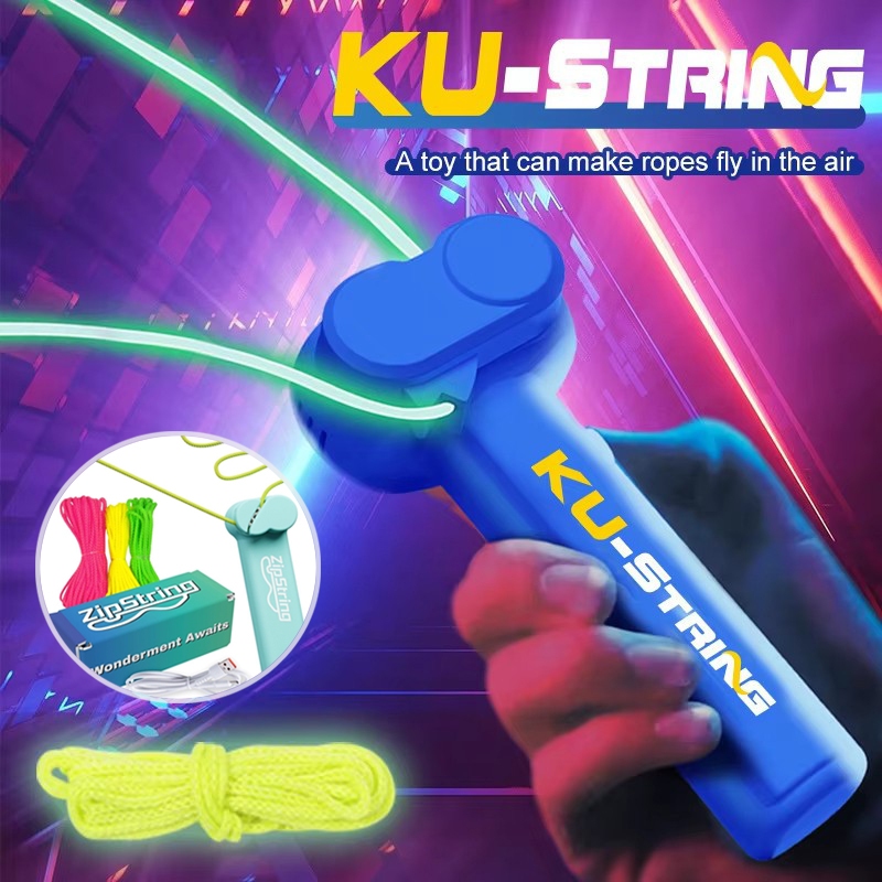 (🚚MY Stock🚚) ZipString 3 Meters Rope Launcher Loop Stress Relief Toy ...
