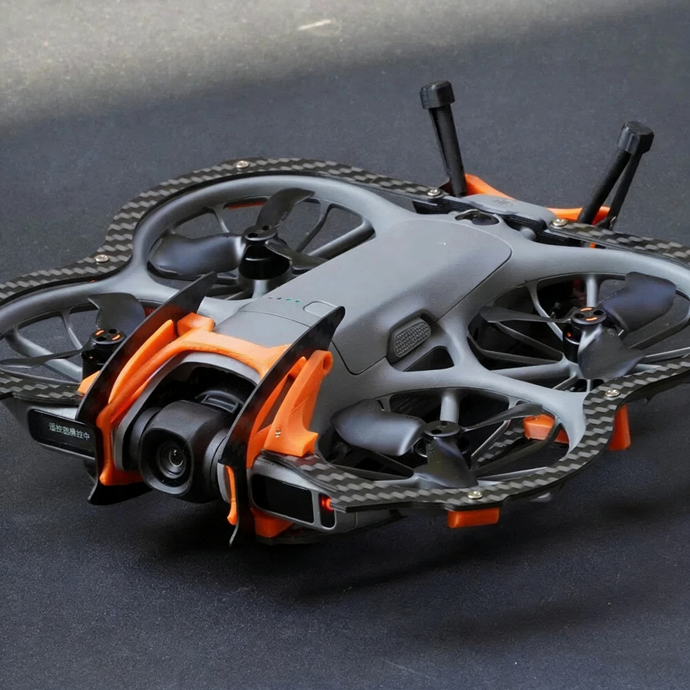 360° Carbon Fiber Full Protection Enhanced Armor for DJI Neo 2 Drone ...