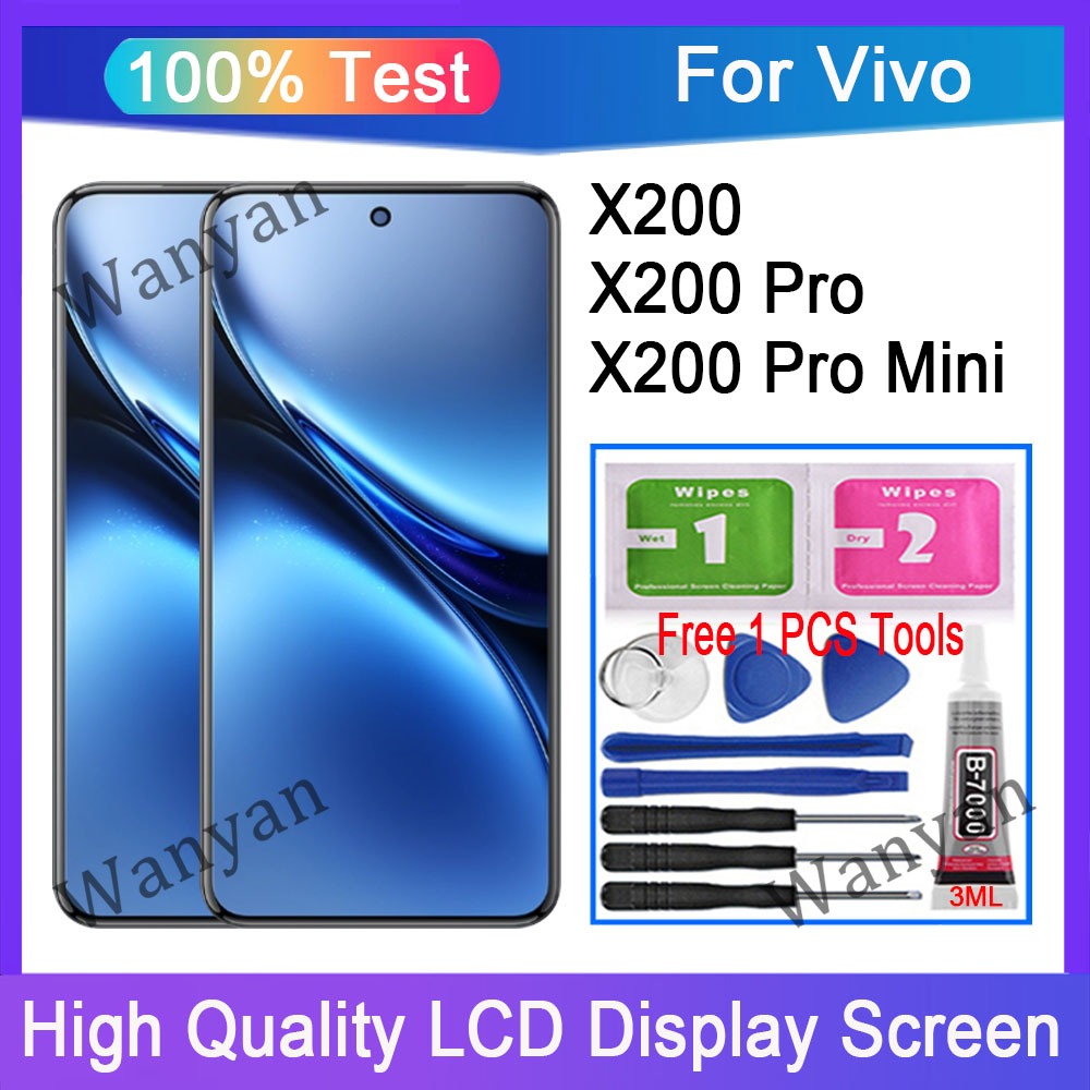 AMOLED For Vivo X200 X200 Pro X200 Pro Mini LCD Touch Screen ...