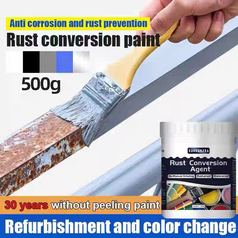 500g Anti rust paint Purpose Anti Rust Paint Durable Waterproof Coating ...