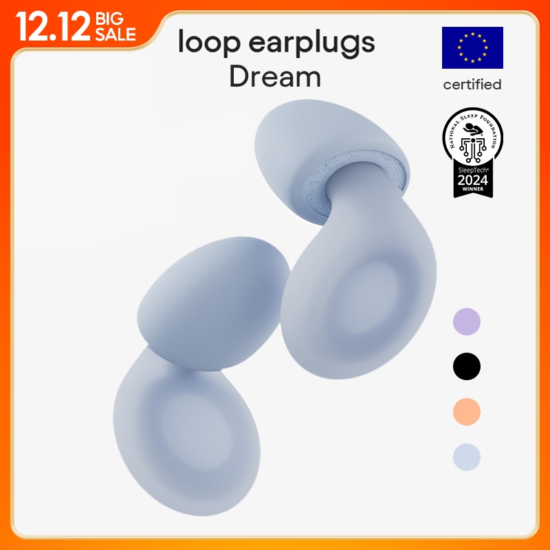Loop Dream – Silicone/Memory Foam Earplugs for Sleep Comfort ...