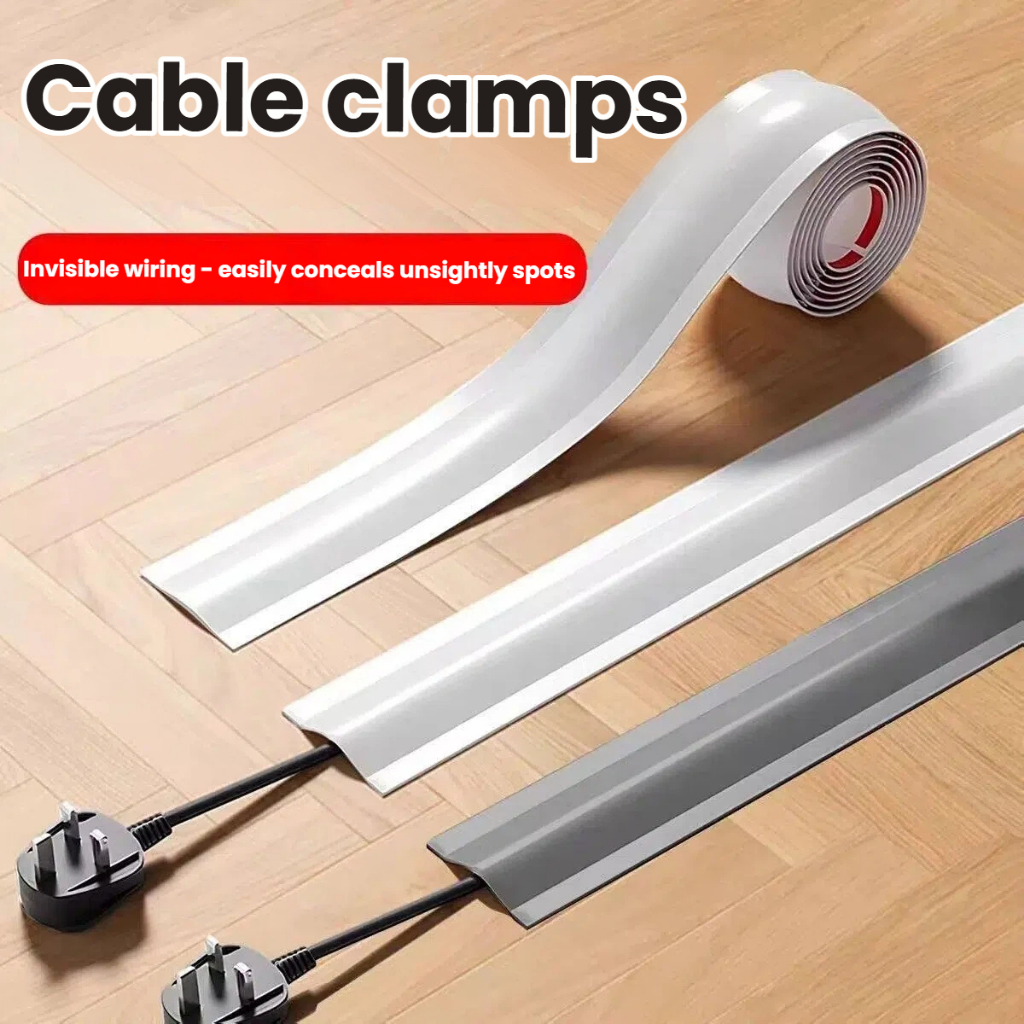 Floor cable tray, concealed cable management, prevents tripping over ...