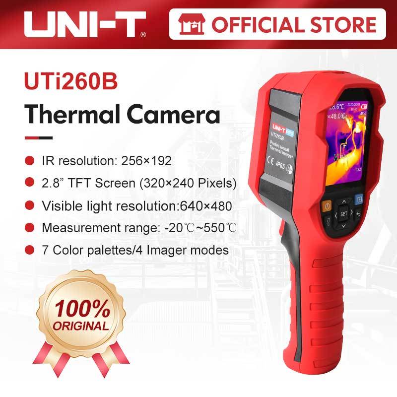 UNI-T UTi260B HD 256 x 192 Pixels Industrial Infrared Thermal Imager ...