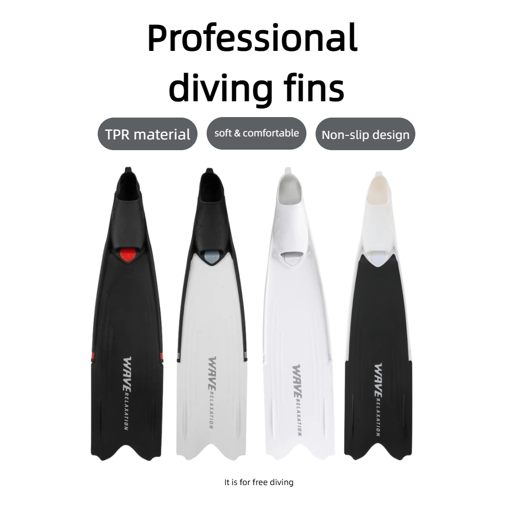WAVE Freediving Fins swim fin adult Freedive and Spearfishing ...