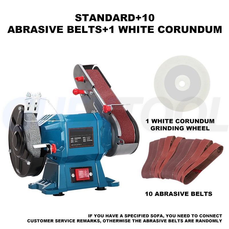 Desktop Sanding Machine Mini Belt Sander Adjustable Angle Polishing ...