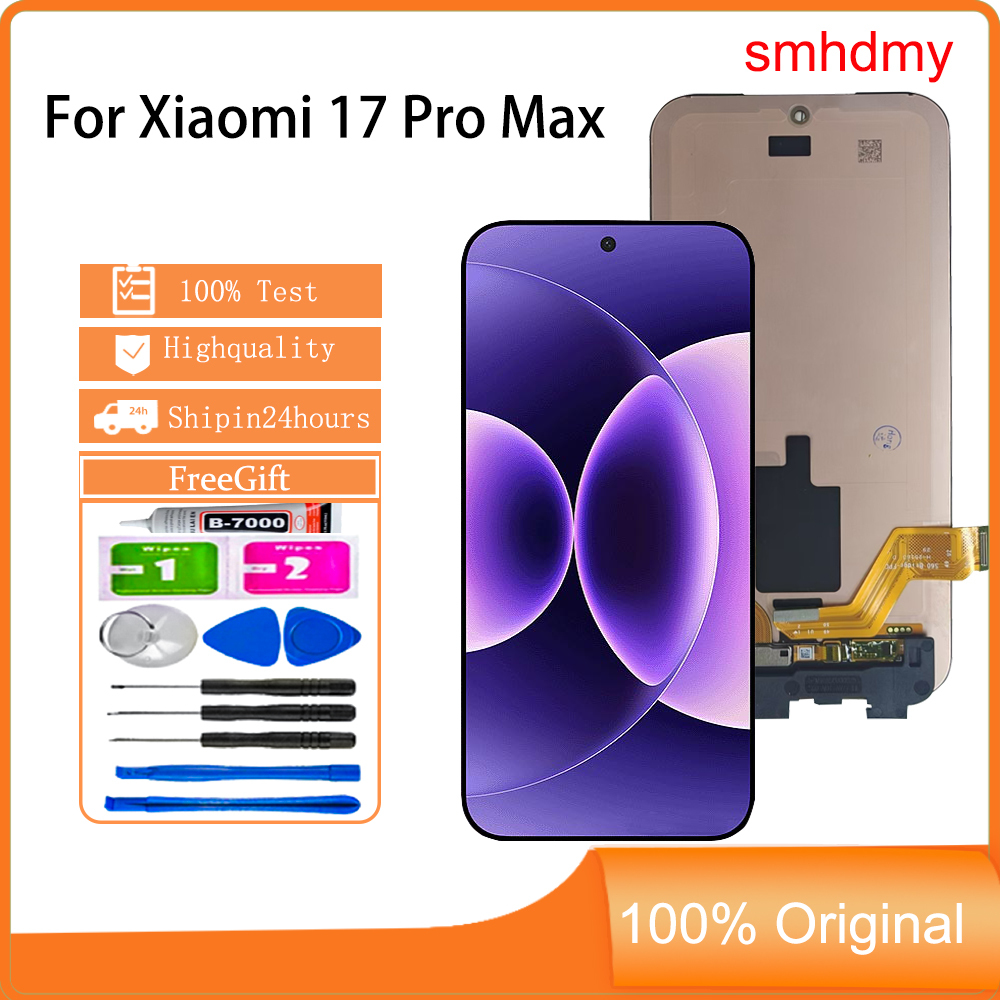 smhdmy AMOLED Display For Xiaomi 17 Pro Max LCD Touch Screen ...