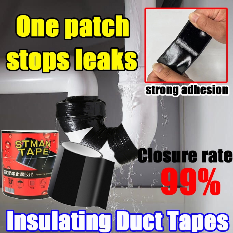 One patch to stop leaking Seal Tape150/10cm Strong Waterproof Tape ...