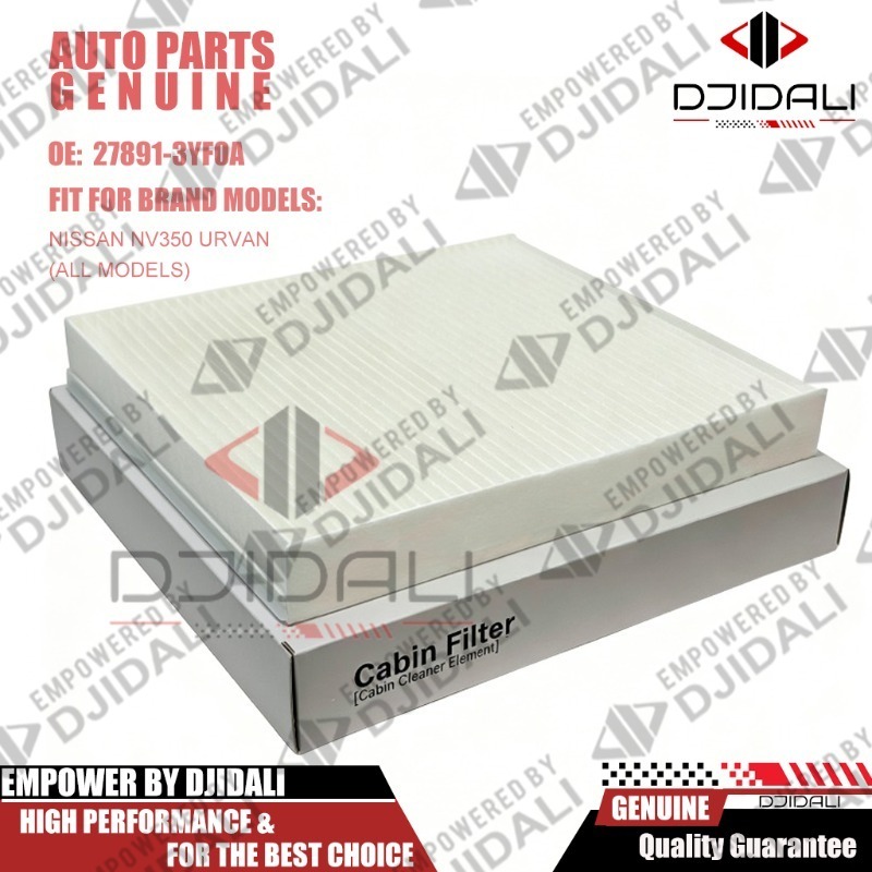 CABIN FILTER for NISSAN NV350 URVAN (ALL MODELS) 27891-3YF0A / 27277 ...