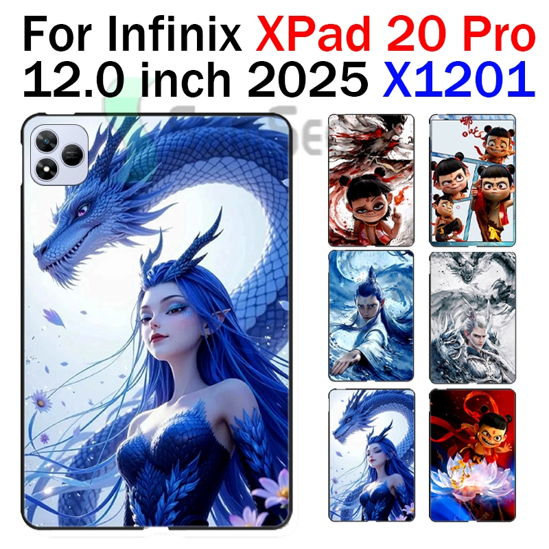 For Infinix Xpad 20 Pro (12.0'') 2025 LTE/WiFi 4G Soft TPU Cartoon ...