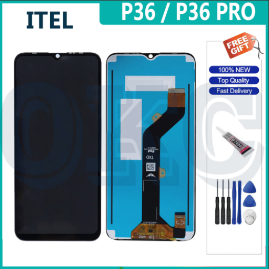 Original LCD For ITEL P36 W6501 P36 PRO PLAY LCD Display Touch Screen ...