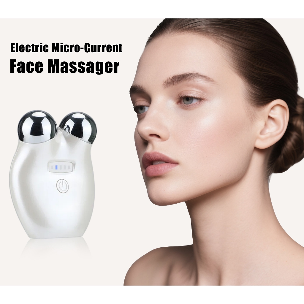 Electric Micro-Current Face Massager Facial Beauty Device for Skin ...