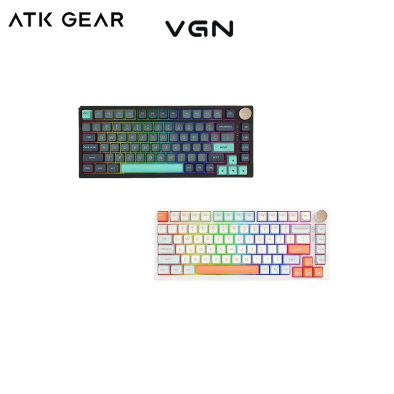 ATK GEAR VGN N75 pro Customized keyboard Wireless the three mode RGB ...