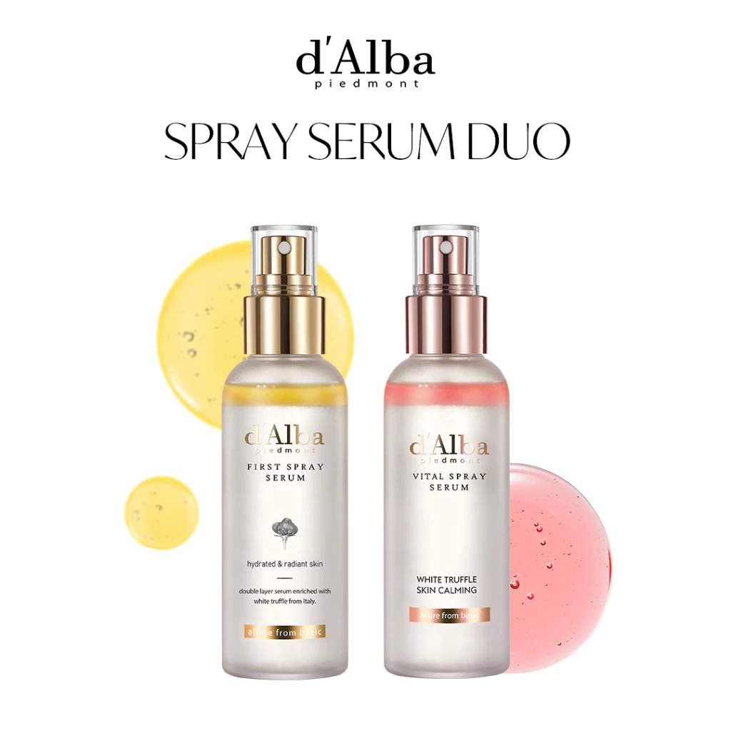 Spray Serum Duo (d'Alba White Truffle First Spray Serum 100ml + d'Alba ...