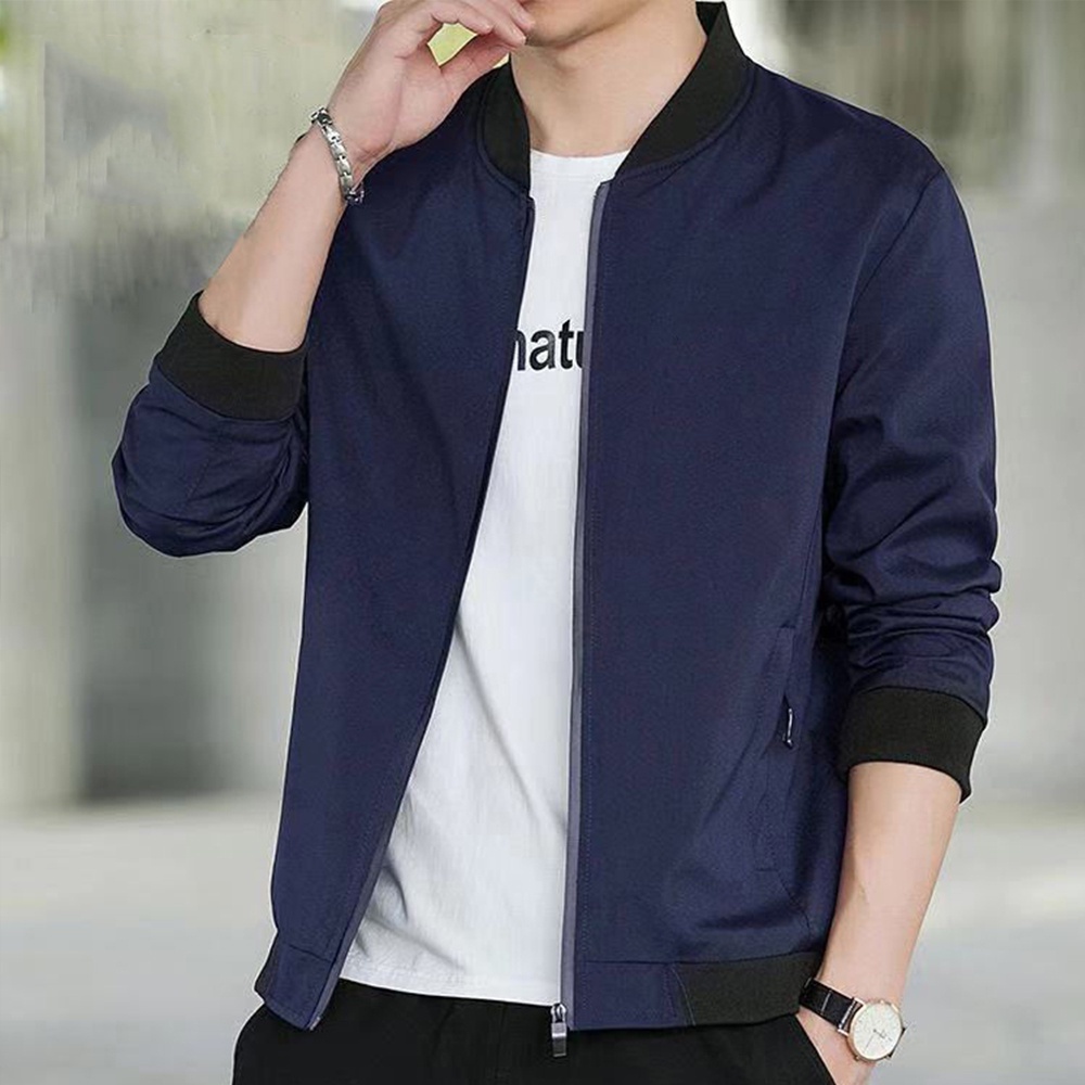 Men's Bomber Jacket 2023 Spring and Fall New Jacket Spring and Fall ...
