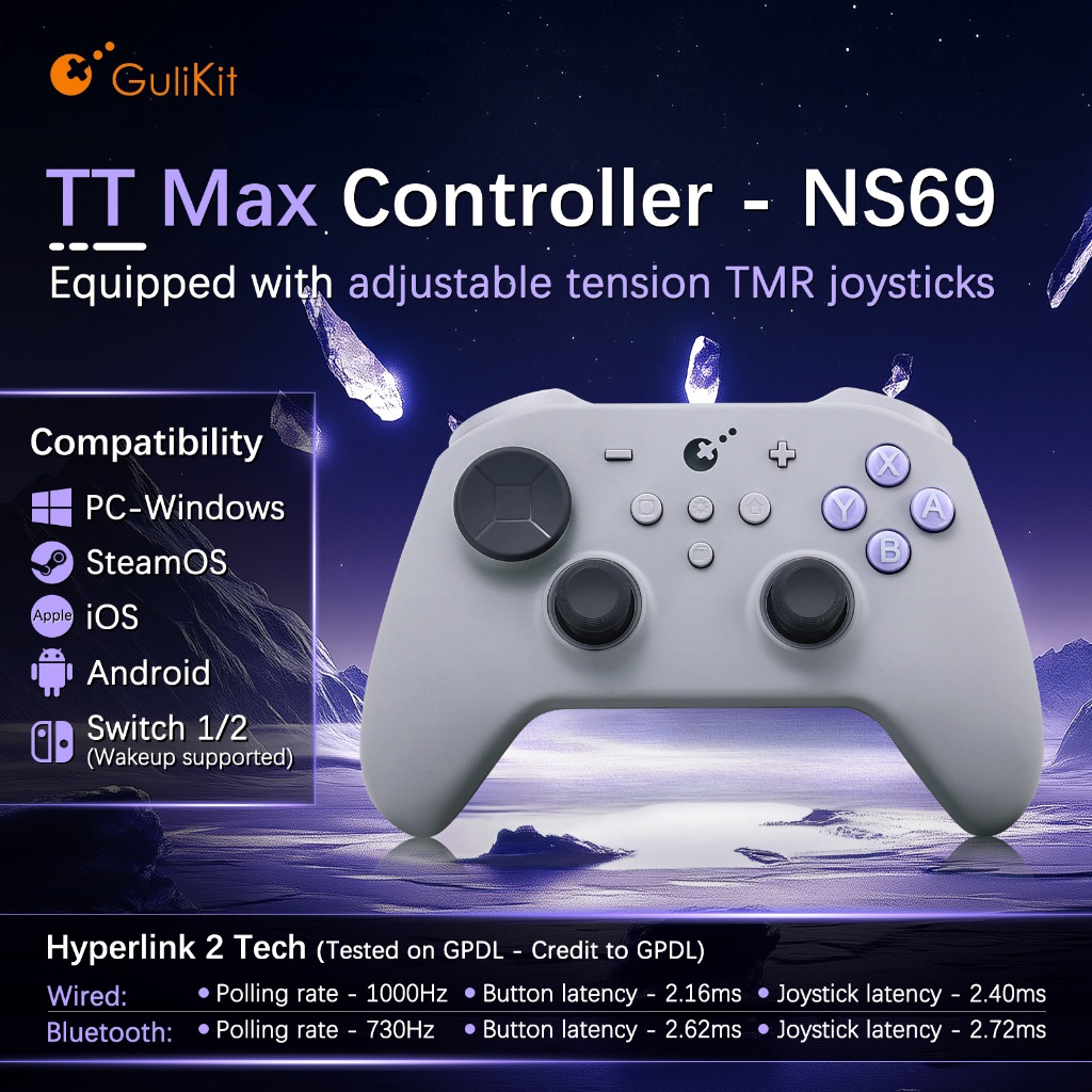 GuliKit TT Max Controller Equipped with adjustable tension TMR ...