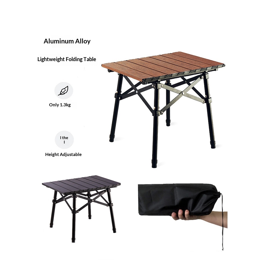 Aluminum Alloy Lightweight Mini Folding Table Portable Outdoor Table ...