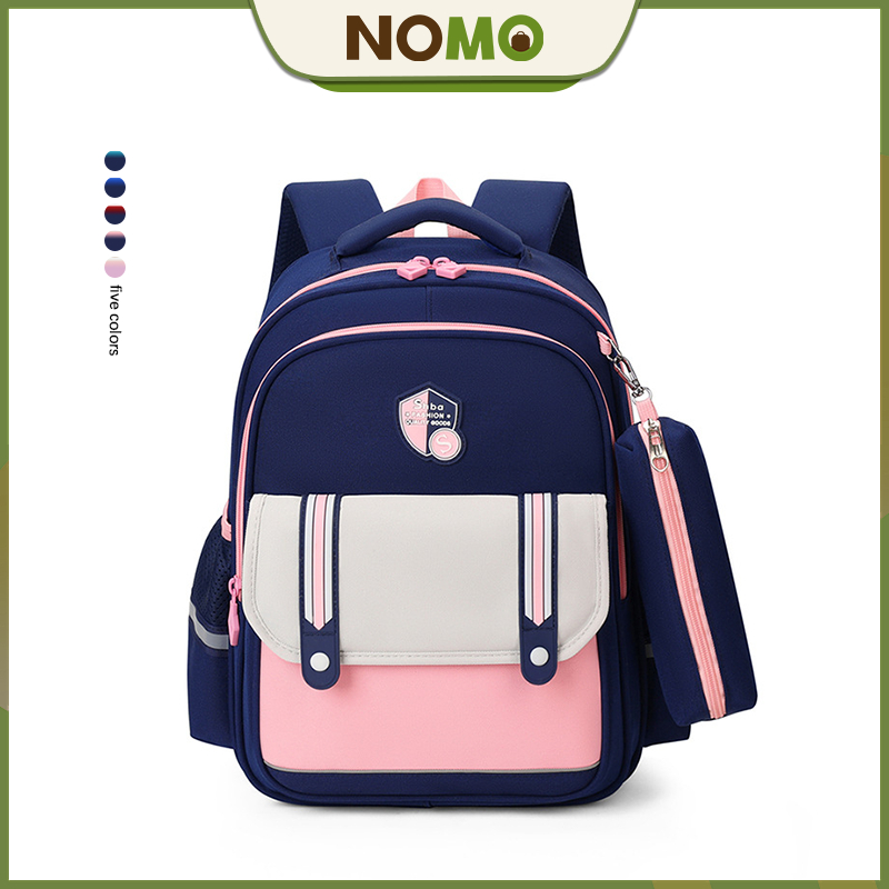 NOMO 39cm Beg Sekolah Rendah Kids Large Capacity Children School Bag ...