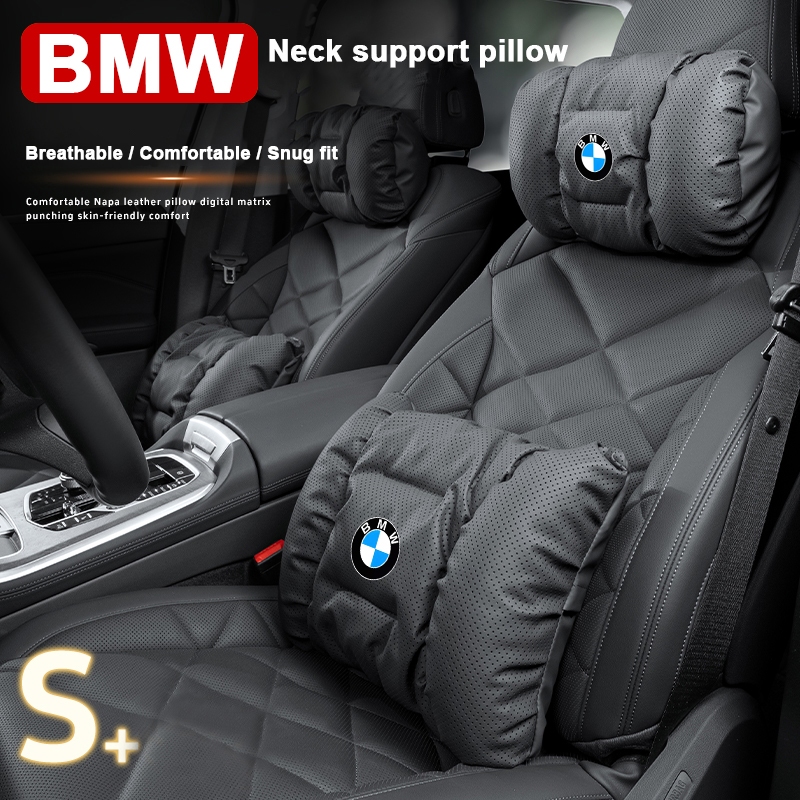 Advanced Sensory Bubble Cotton Car Headrest Anti-Stain Leather Neck ...