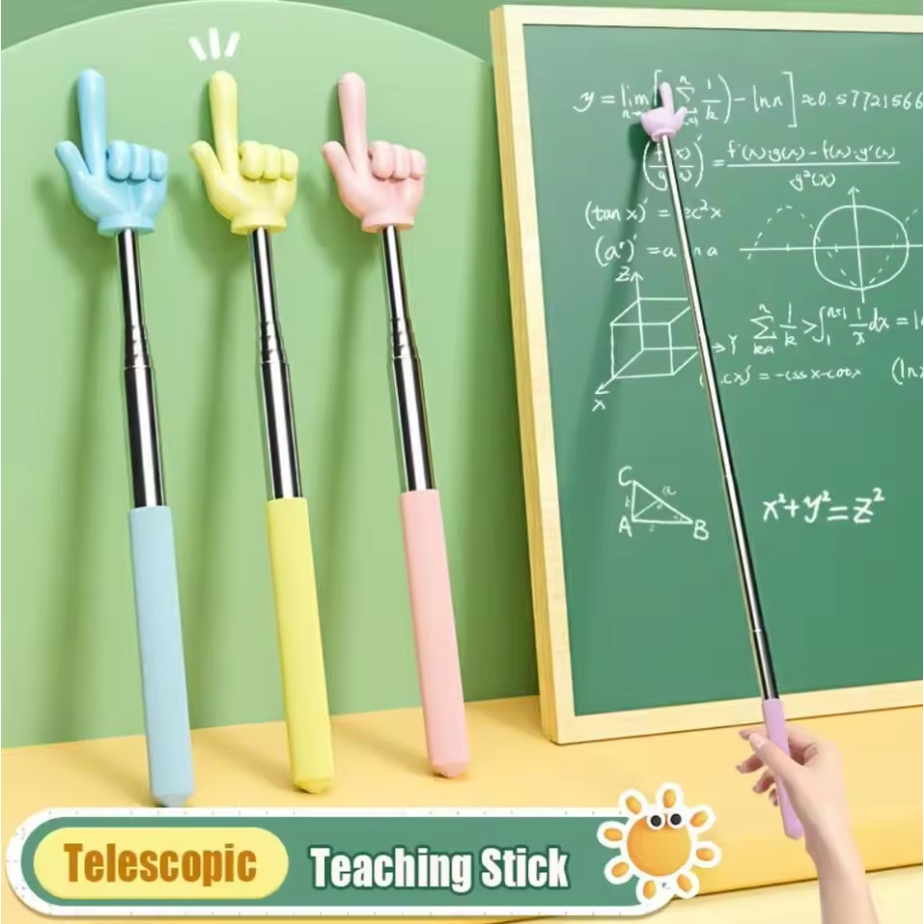 Stainless Steel Teaching Pointer Telescopic Rod Finger Design Finger ...