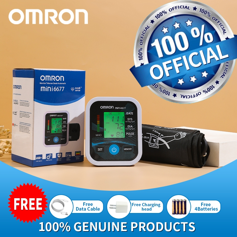OMRON Original Electronic BP Blood Pressure Monitor Arm type, Arm style ...
