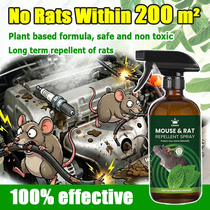 Penghalau Tikus Rat Repellent Spray Ubat Tikus Mouse Repellent Rat off ...