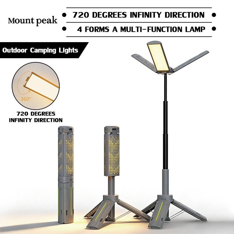 Camping lamp all terrain telescopic outdoor lighting LED Flashlight ...
