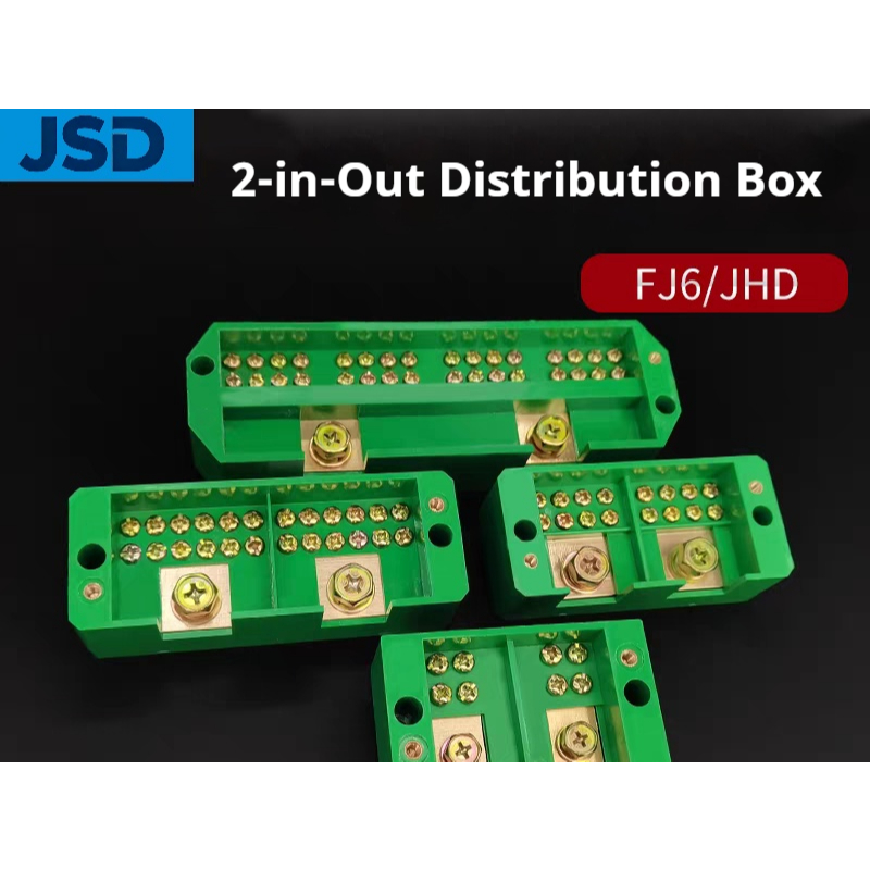 Electrical Junction Box, Expandable Outputs (2-in-4/6/8/12-out) for ...