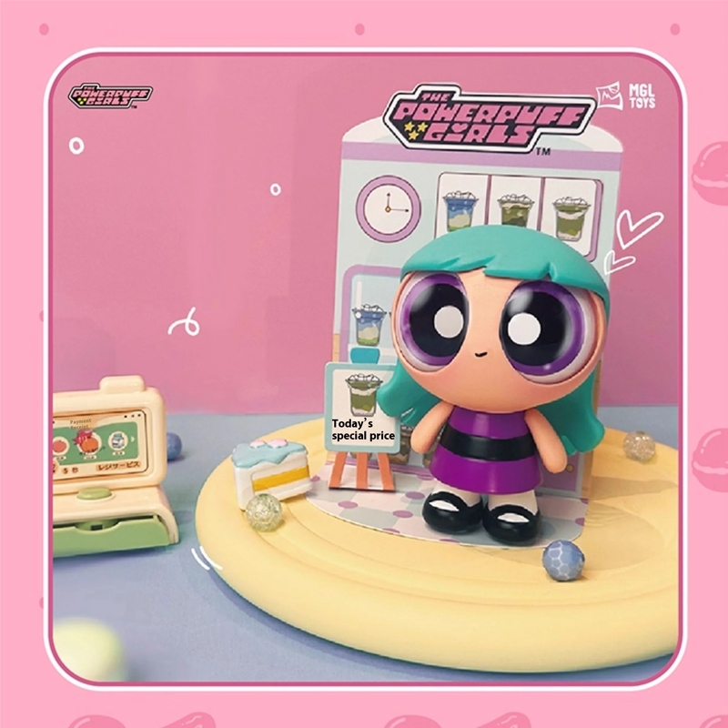 Powerpuff Girls Mosaic Building Blocks Series Action Figure Blind Box ...