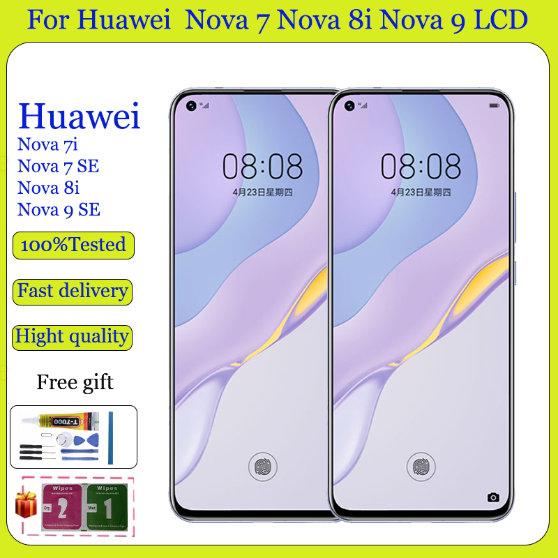 Original For Huawei Nova 7i Nova 7 SE Nova 8i Nova 9 SE LCD Display ...