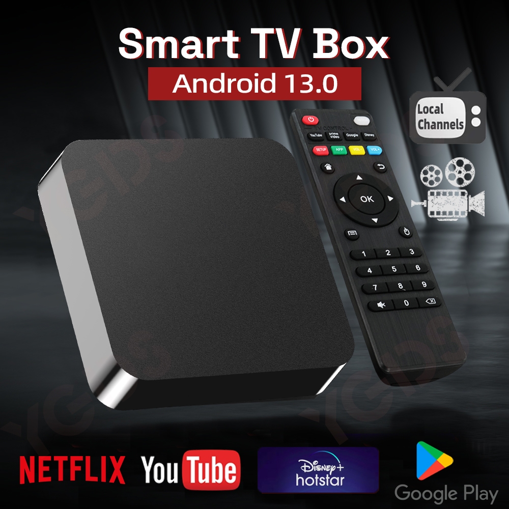 MXQ Smart Tv Box HD 2.4G 4K Android TV Box WIFI Quad Core Media Player ...