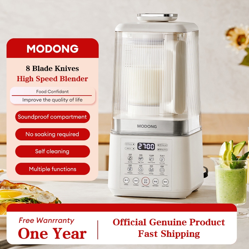 MODONG 1500ML Soybean Milk Machine Household Touch Screen Wall Breaker ...