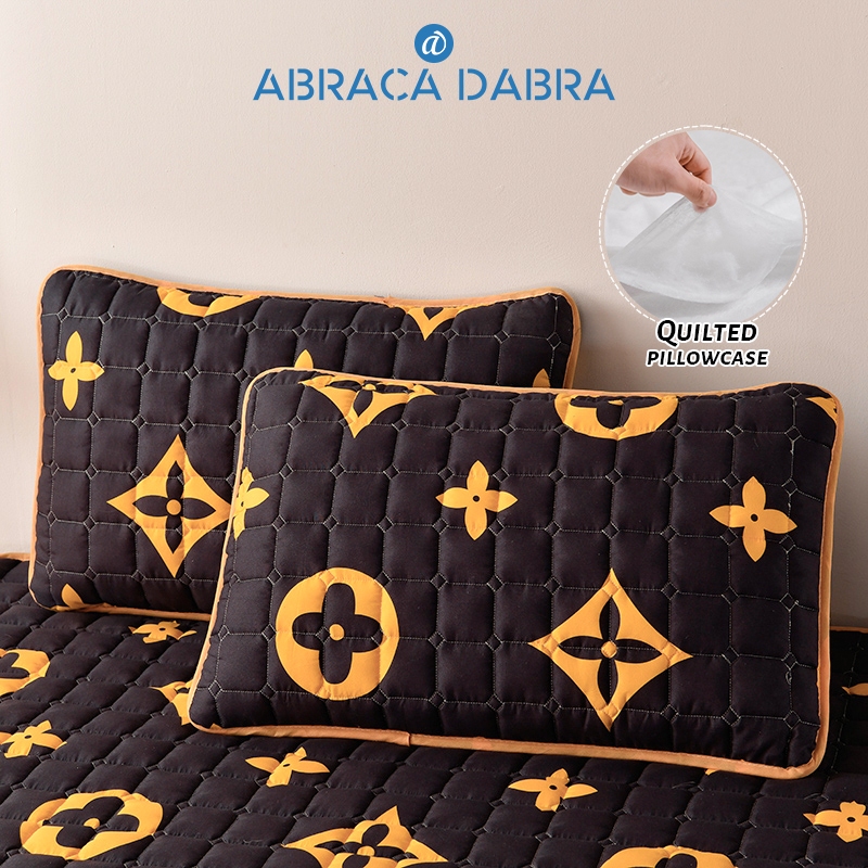 Abraca Dabra Washed Cotton Thicken Pillowcase (48 x 74cm/1 Pc) | Shopee ...