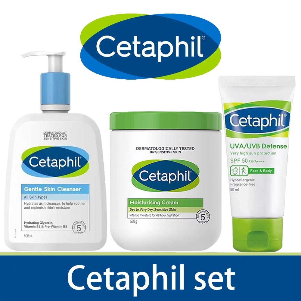 【Original】Cetaphil set Cleanser For Face and Body Gentle Skin Cleanser ...