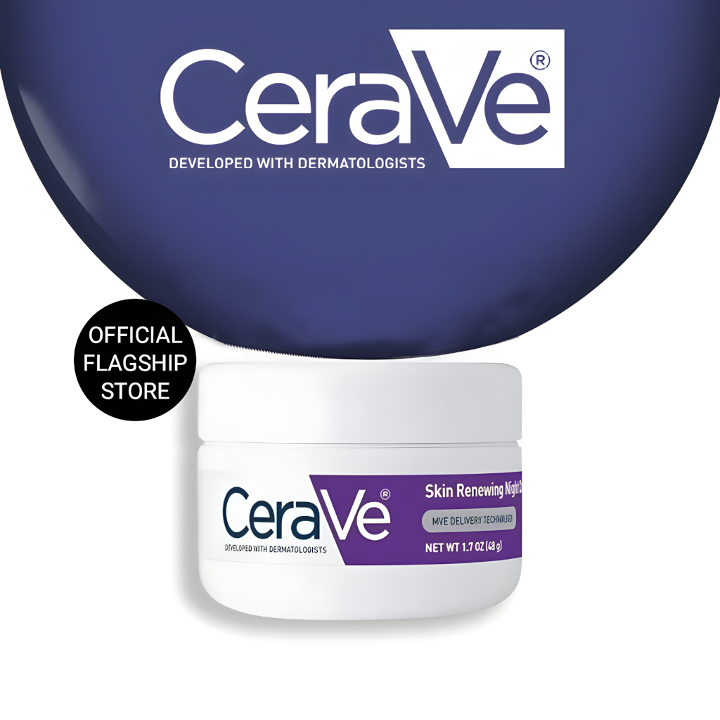 CeraVe Skin Renewing Night Cream 48g | Shopee Malaysia
