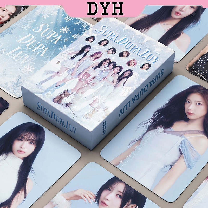 55pcs/box BABYMONSTER Photocards SUPA DUPA LUV PSYCHO WE GO UP Hello ...