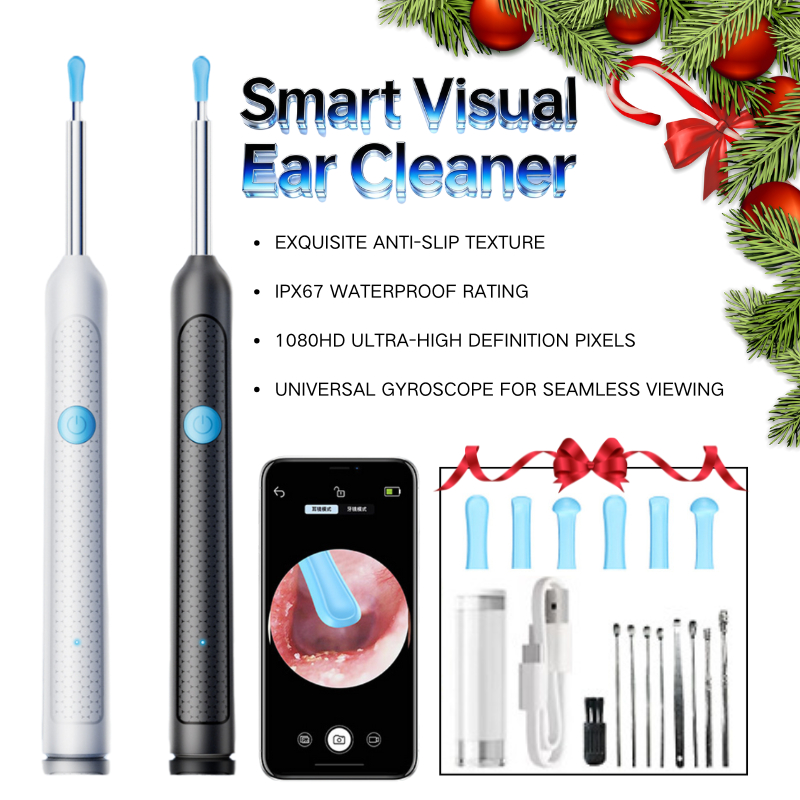 Wireless WiFi Ear Pick Otoscope Camera Borescope Luminous Ear Wax ...