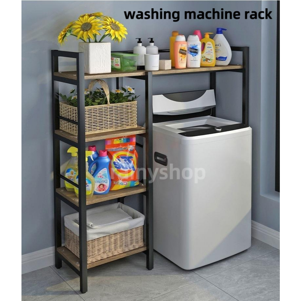 Washing Machine Rack Shelf Balcony Floor Minimalist Multifunctional ...