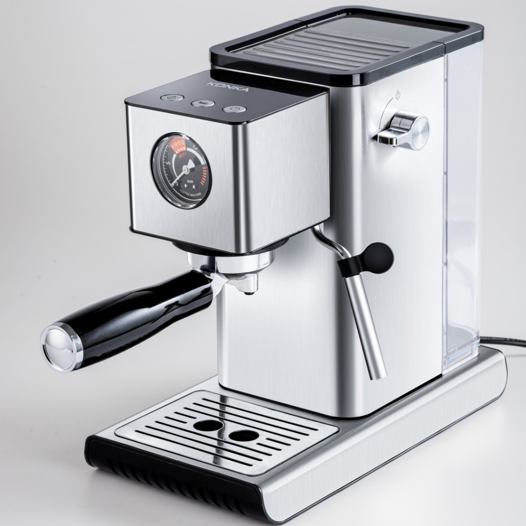 KONKA KF-1202 Espresso Machine Cold/Hot Brew Coffee Machine Touch Panel ...