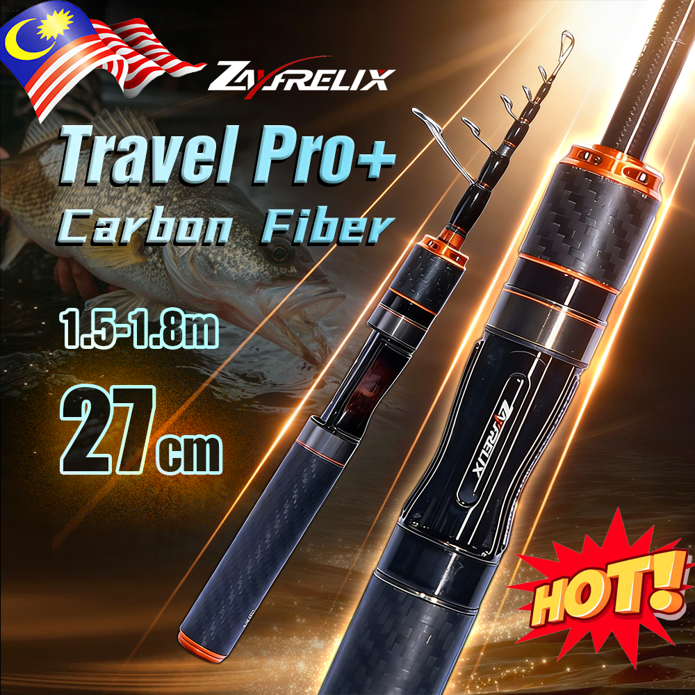 Telescopic Fishing Rod Pro2 ML Power - Umpan Joran Pancing Full Carbon ...