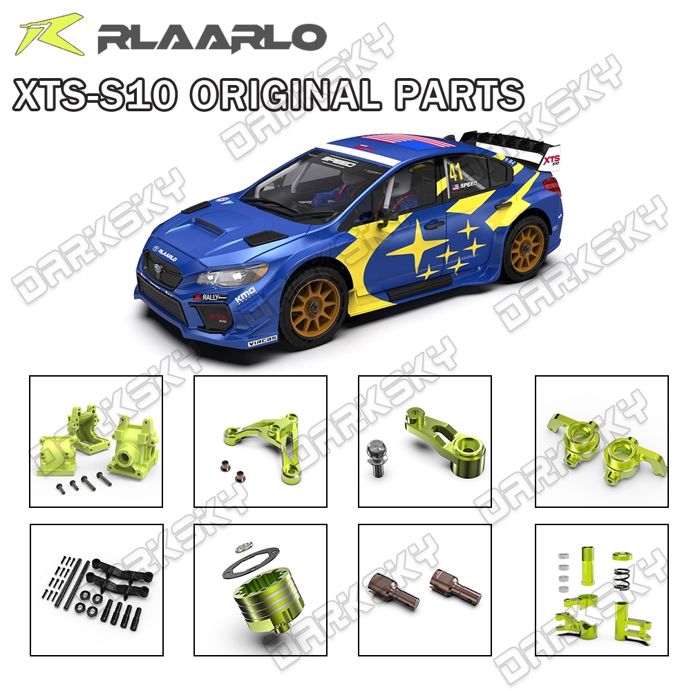 RLAARLO Parts For XTS-S10 1/10 RC Model Rally Car Original Upgrade ...