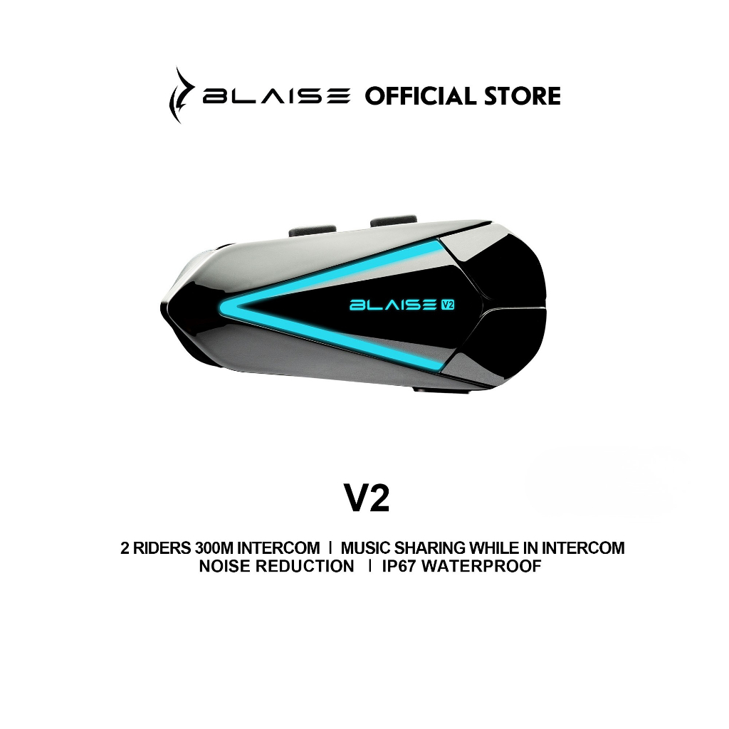 BLAISE V2 Intercom Headset Music sharing while in intercom Double Core ...
