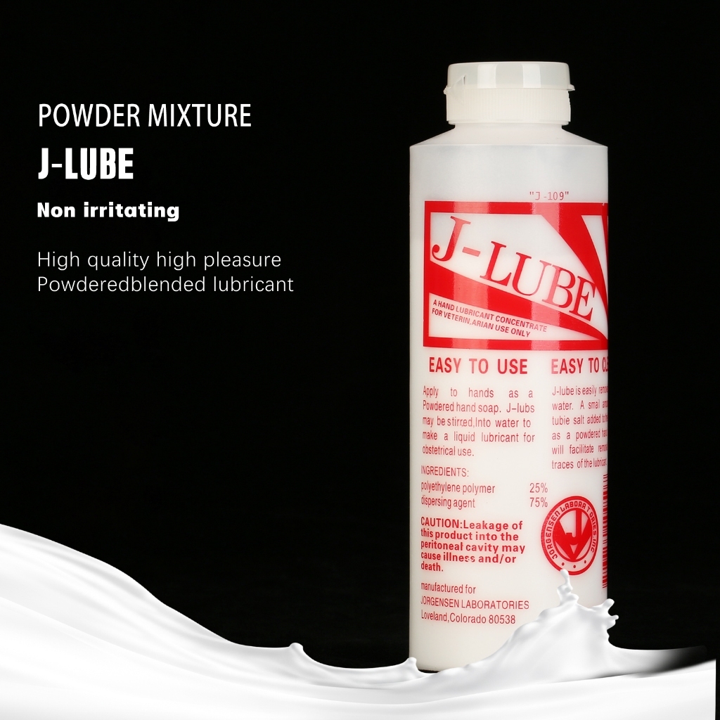 J-LUBE Powder Mixes with Water One Bottle Makes 6-8 Gallons of Massage ...
