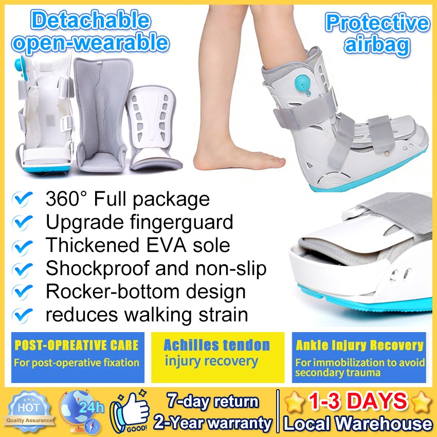 2Days⭐Ready + Klang ⭐ Aircast Boots Ankle Joint Fixed Support Ankle ...