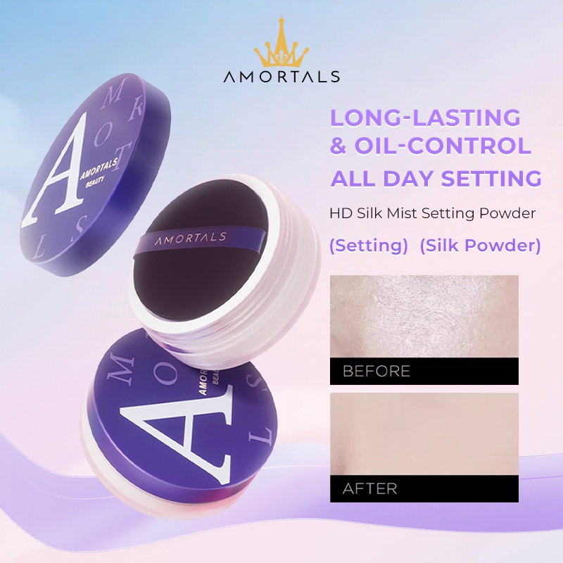 AMORTALS Korea Loose Powder Oil Control Silk Setting Powder ...