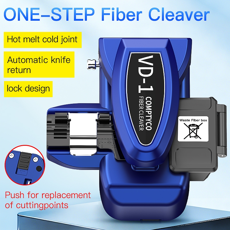 COMPTYCO one-step Cleaver VD-1 Fiber Cleaver AUA-6C Cable Cutting Knife ...