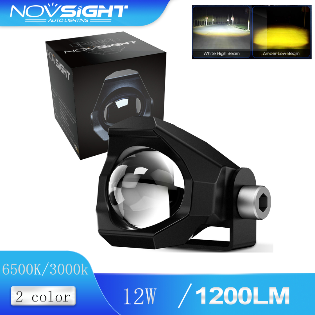 Novsight 2 color WL14 series Small Size 1.4 Inch Motorcycle led driving ...