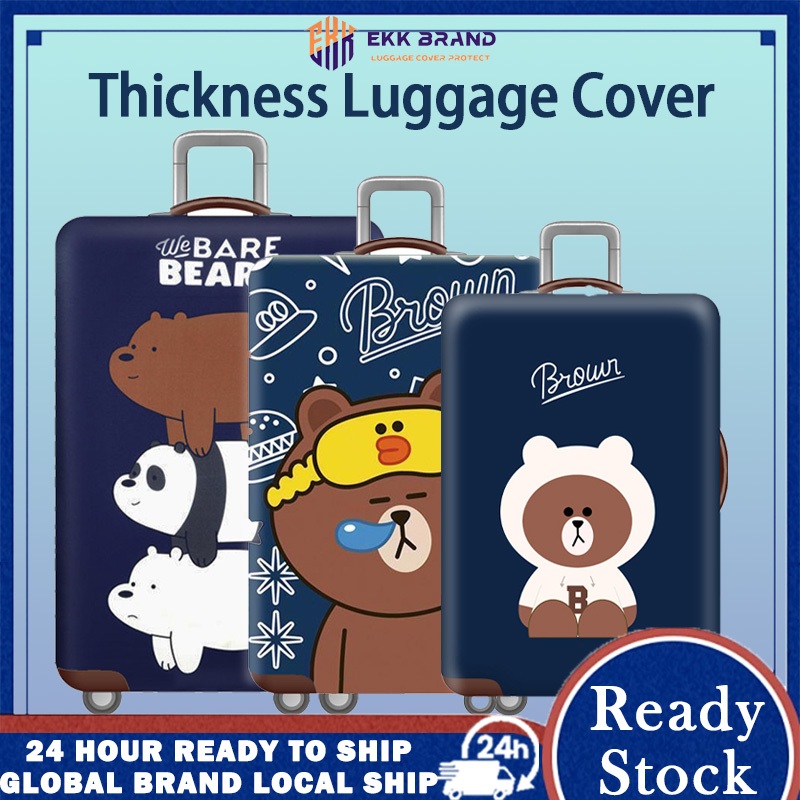 【EKK Ready Stock】Luggage Protector Cover 18-32inch Thicken Cartoon ...