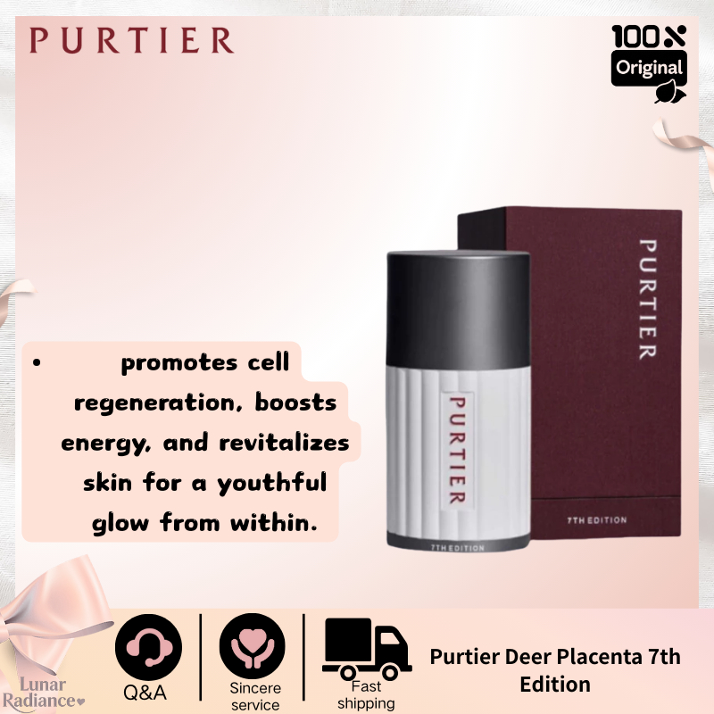 Purtier Deer Placenta 7th Edition, 60 Capsules - Anti-Aging Supplement ...